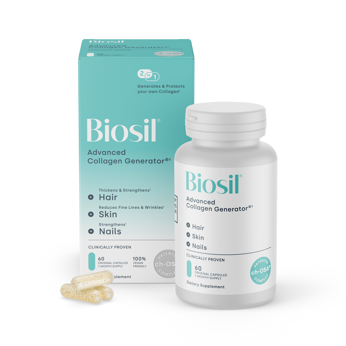 Collagen Generator - Original Capsules – Biosil Store